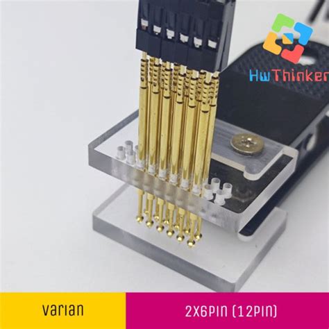 Jual Probe Clip Tool Test Pcb Ic Programming Clamp Pogo Pin 254mm