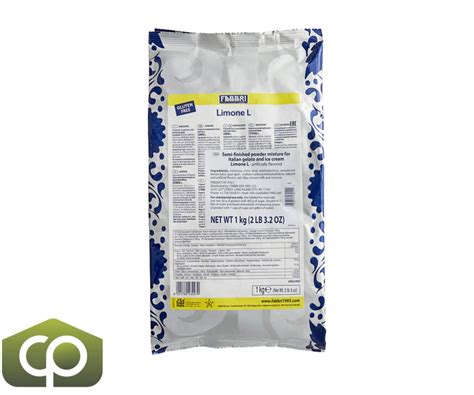 Fabbri 1 Kg 2 2 Lbs Lemon Flavoring Powder Zesty Citrus Brilliance