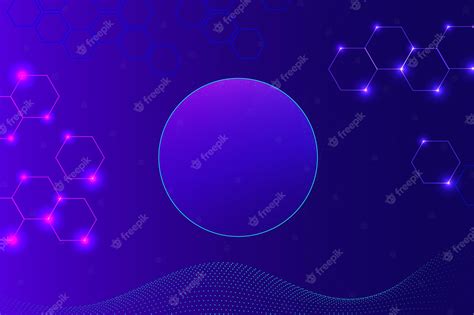 기하학적 기술 배경 무료 벡터