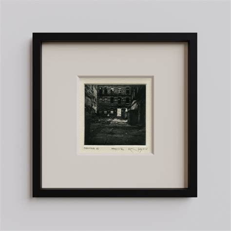 Etching Print I Printmaking I Intaglio I Aquatint I Mezzotint I Art Print I Architecture I