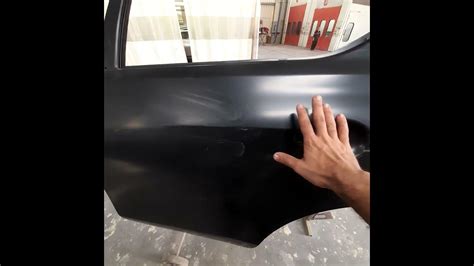 Car Repair اشتريت باب جديد لونه اسود للعربيه للسيارة اشيل الدهان