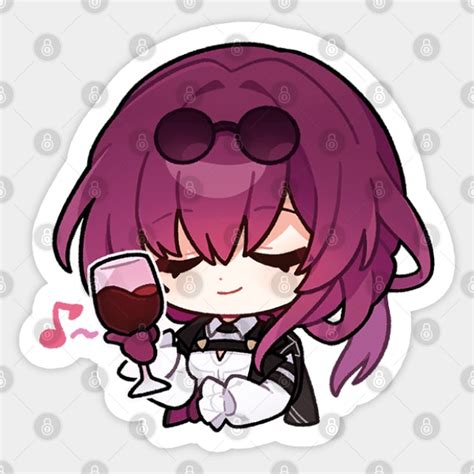 Honkai Star Rail Chibi Kafka 2 Honkai Star Rail Sticker Teepublic