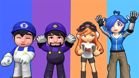Smg4 Crew Dance Poses By Franciscojrg10 On Deviantart