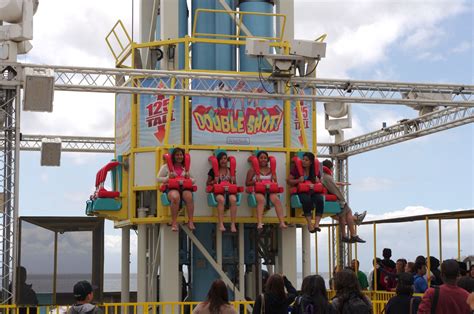 Double Shot Santa Cruz Beach Boardwalk Coasterpedia The Roller