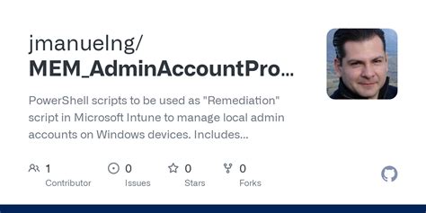 Github Jmanuelngmemadminaccountprovisioning Powershell Scripts To