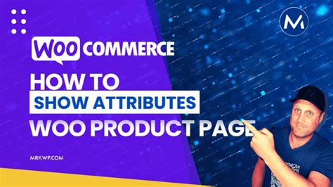 How To Display Woocommerce Product Attributes Anywhere