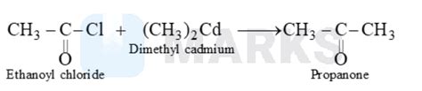Identify A In Following Reaction A Dimethyl Cadmium Propanone