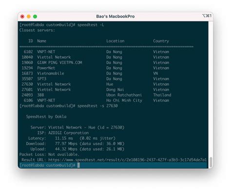 Test Network Speed With SpeedTest CLI On Linux With Steps