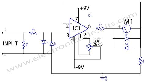Digital Dc Ammeter Circuit Diagram Circuit Diagram