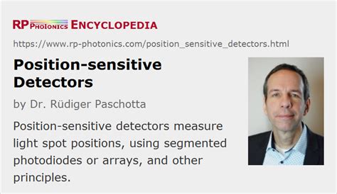 Position Sensitive Detectors Dual Segment Quadrant Photodiodes Ccd Cmos Lateral Effect