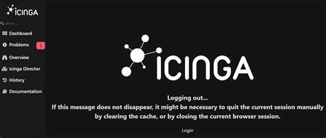 external logout not working from the navigation dashboard · issue 5000