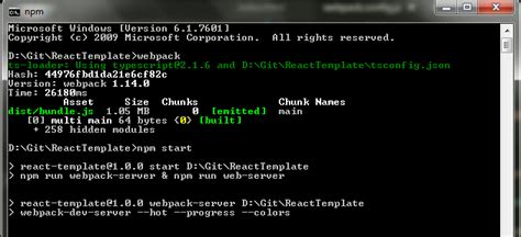 develop react app using typescipt babel less webpack hot loader