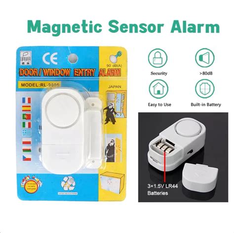Adventurers Wireless Door And Window Entry Alarm Burglar Alarm Sensor System Set Lazada Ph