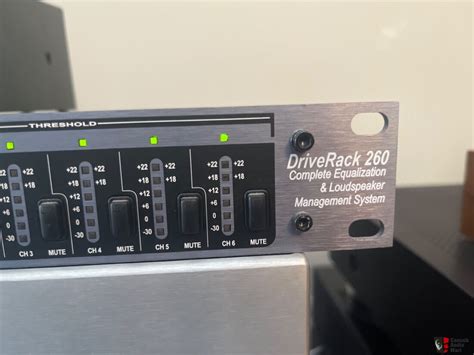 Dbx Driverack 260 Loudspeaker Management System Photo 4216245 Canuck Audio Mart