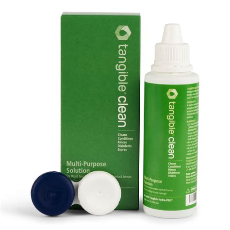 Tangible Clean Travel Pack Multi Purpose Contact Solution Tangible
