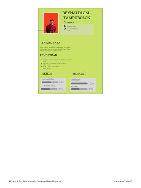 Reynaldi Gm Tampubolon Cv Pdf