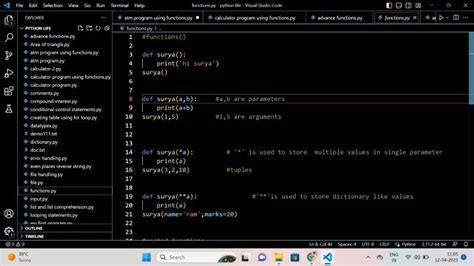 surya bandloju on linkedin task 25 practiced functions and advance
