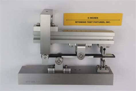 Mixed Mode Bending Fracture Toughness Test Fixture Astm D6671 Wyoming Test Fixtures
