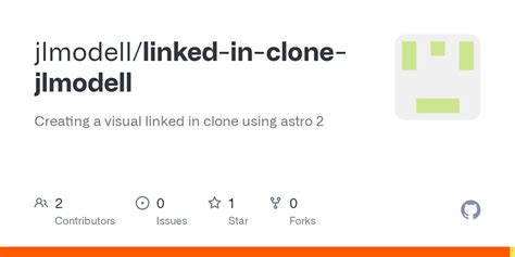 github jlmodell linked in clone jlmodell creating a visual linked in