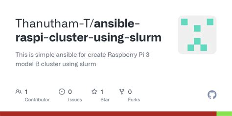 ansible raspi cluster using slurm site yml at main · thanutham t