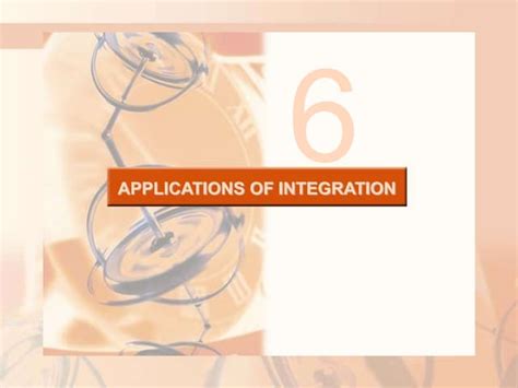 Calculus Applications Integration Volumesppt