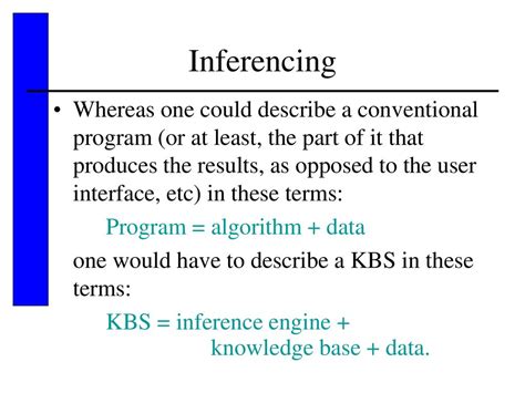 Inference in rule-based systems: forward and backward chaining - ppt download