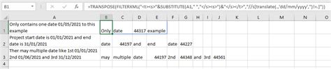Excel How To Extract Dates From String Stack Overflow
