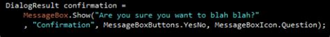 Static Class Example C Creating A Custom Messagebox Iannet