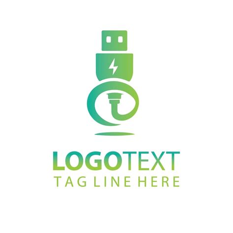 Usb Logo Generator Vectors And Illustrations For Free Download Freepik