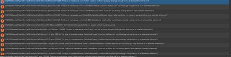 Cant Build Due To Cs0246 The Type Or Namespace Name Editor Could Not Be Found Unity Engine