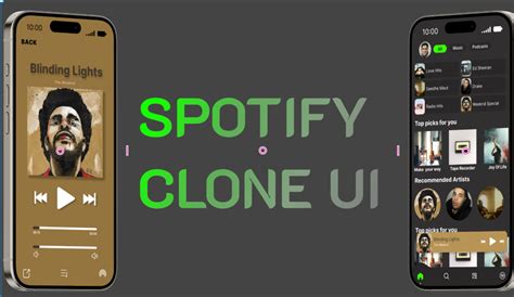 Spotify Clone Ui Figma