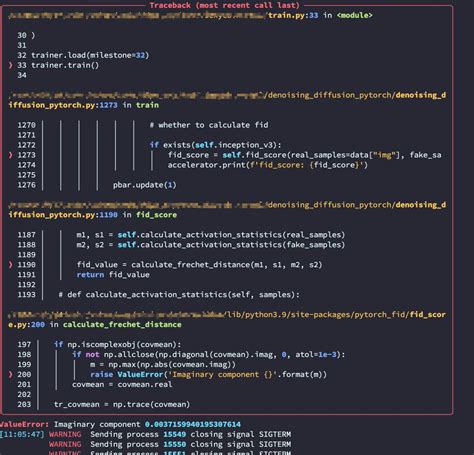It Exists A Bug In Fid Calculation Method · Issue 213 · Lucidrains