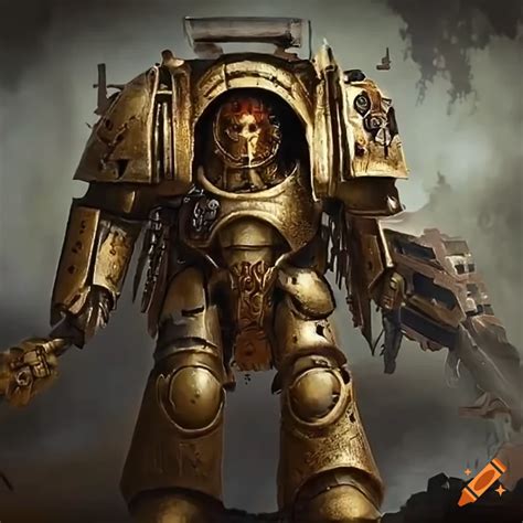 Impressive Cataphractii Pattern Terminator Armour On Craiyon