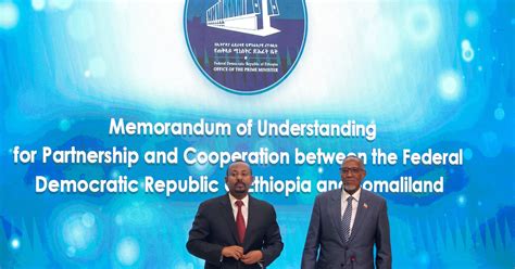 Ethiopia Signs Pact To Use Somalilands Red Sea Port Reuters
