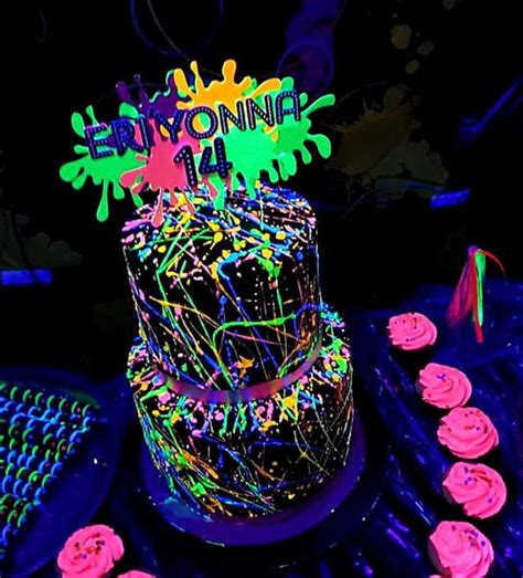 Glow In The Dark Cake