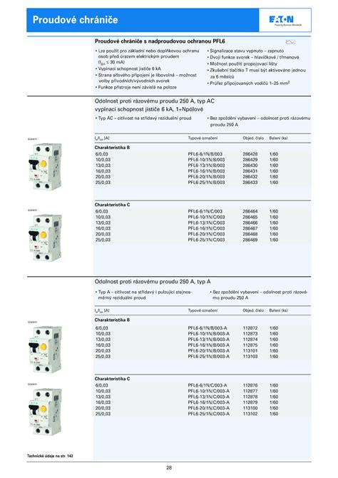 Katalog Instalační přístroje EATON
