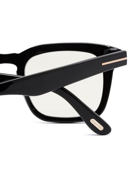 Tom Ford Eyewear Square Frame Glasses Black Farfetch