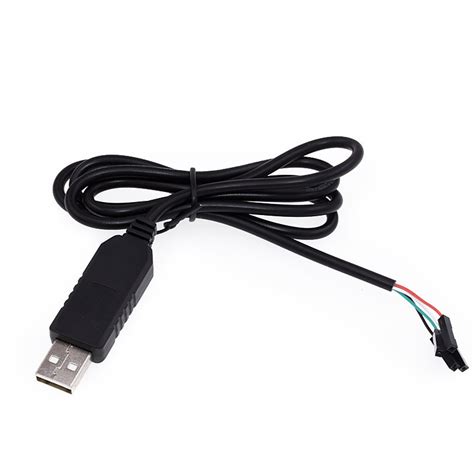 Jual 1m Ch340g Ch340 Usb To Ttl Serial Download Cable Convert Wire Adapter Compatible Win 7810