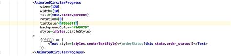 Android端进度显示有问题 Issue 27 JackPu react native percentage circle GitHub