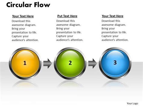 Ppt Linear Flow Stages PowerPoint Templates