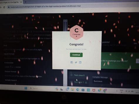 Ankita Jaiswal On Linkedin Today I Earned First Star In C Programming