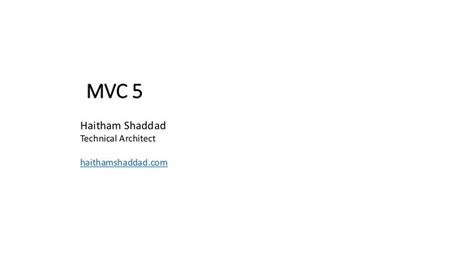 Aspnet Mvc 5 In Arabic