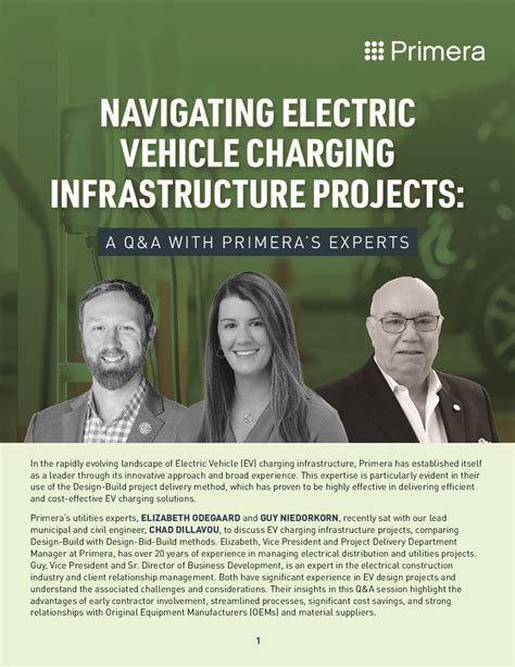 Ev Charging Infrastructure Qanda Primera