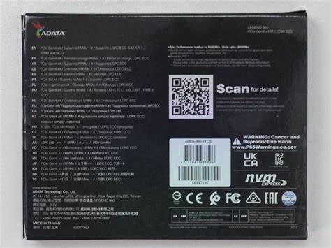 Adata Legend 960 1 Tb M2 Nvme Ssd Review Pictures And Components Techpowerup