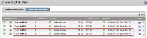 how to configure shared uplink set network in hp flex virtual connect