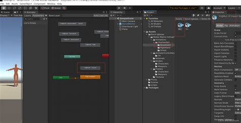 unity3d学习 ④ unity导入商店资源，实现基本的奔跑、攻击动作切换与交互 unity商店资源在unity中打开 csdn博客