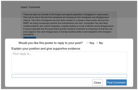 interface design with the partitioning text fields and word count