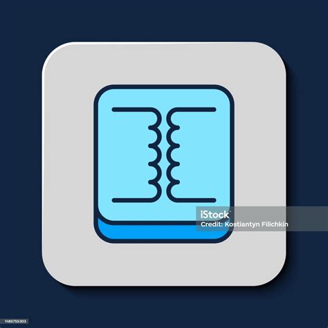 채워진 윤곽선 전기 변압기 아이콘은 파란색 배경에 분리되어 있습니다 벡터 2차 감염에 대한 스톡 벡터 아트 및 기타 이미지 2차 감염 가득 찬 개념 Istock