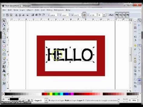 Create Text Inside Of A Shape With Inkscape Artofit