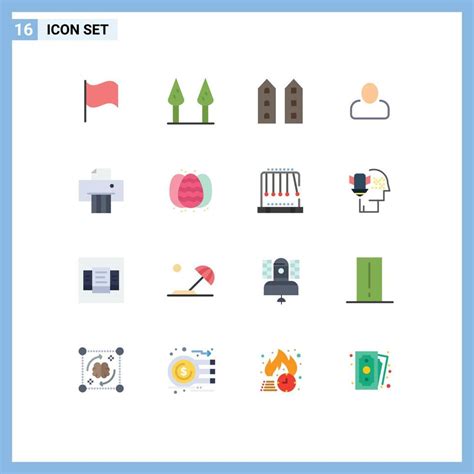Flat Color Pack Of 16 Universal Symbols Of Easter Shredder Shops Paper User Editable Pack Of